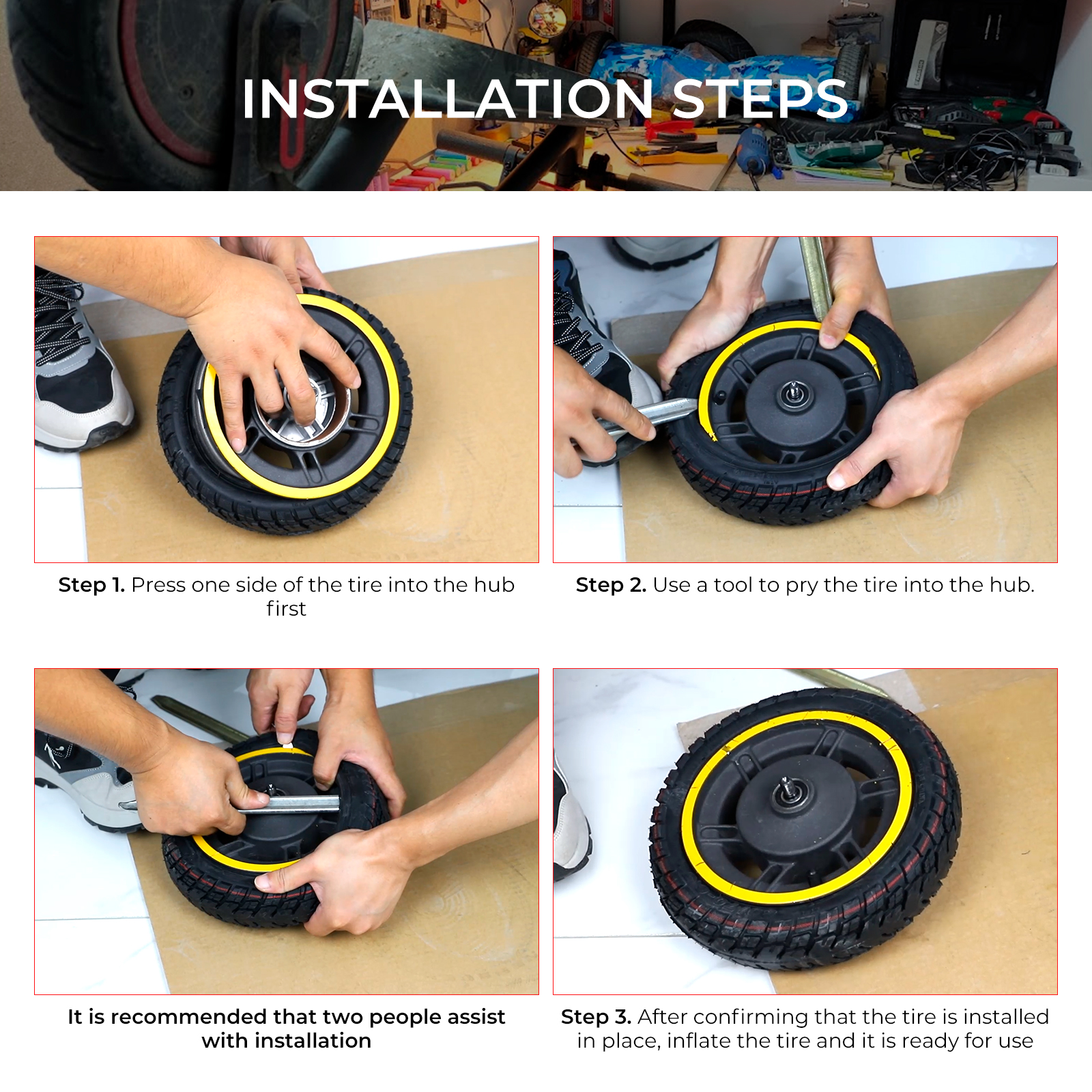Ulip 60/70-6.5 self-repairing off road tubeless tire – ULIP