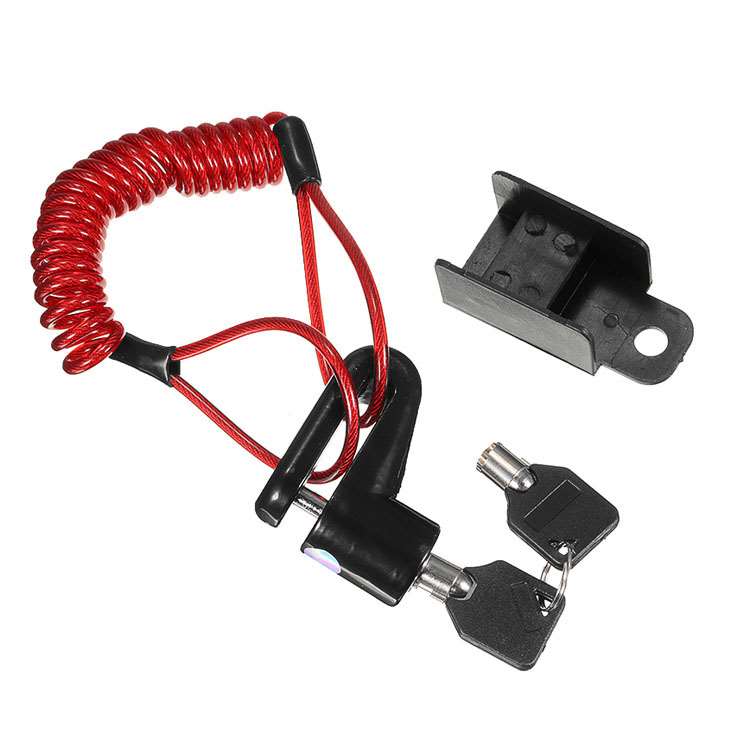 Black Brake Lock with red cable – ULIP
