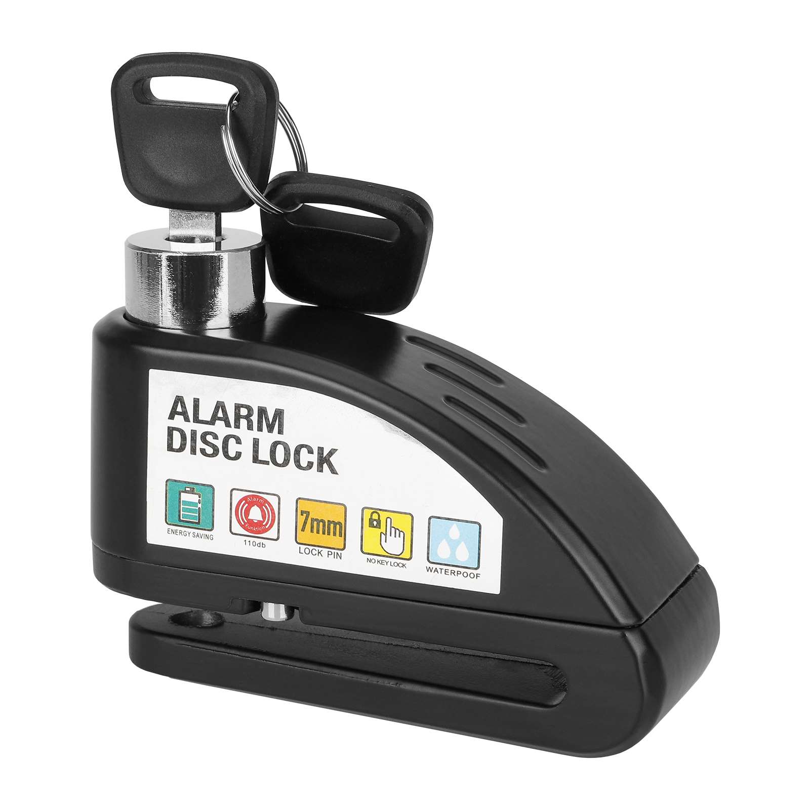 black controllable alarm disc brake lock – ULIP