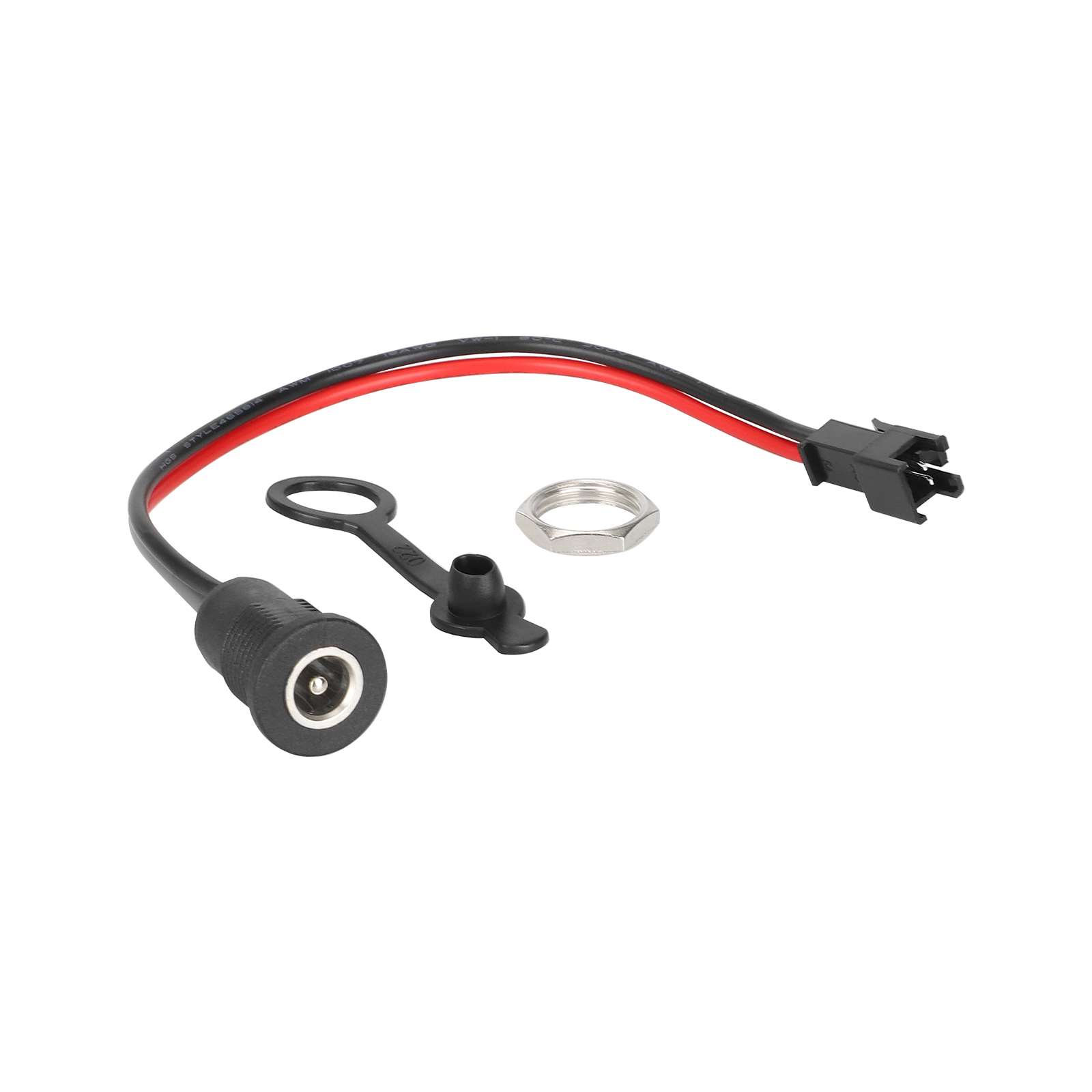 DC2.1 charging cable with 2 pin black connector – ULIP