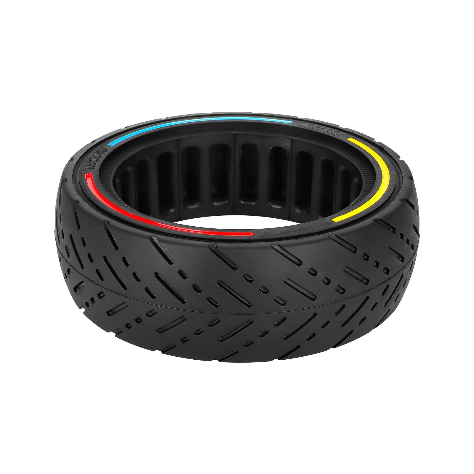 LUCK4U 8.5*2.5 city road solid tire with three colours circle – ULIP
