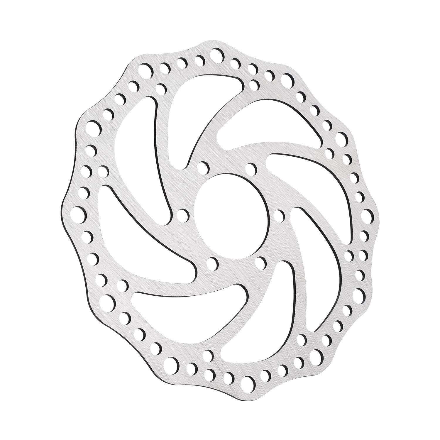 160mm 6-hole circular disc brake disc (Dualtron available) (with screws ...