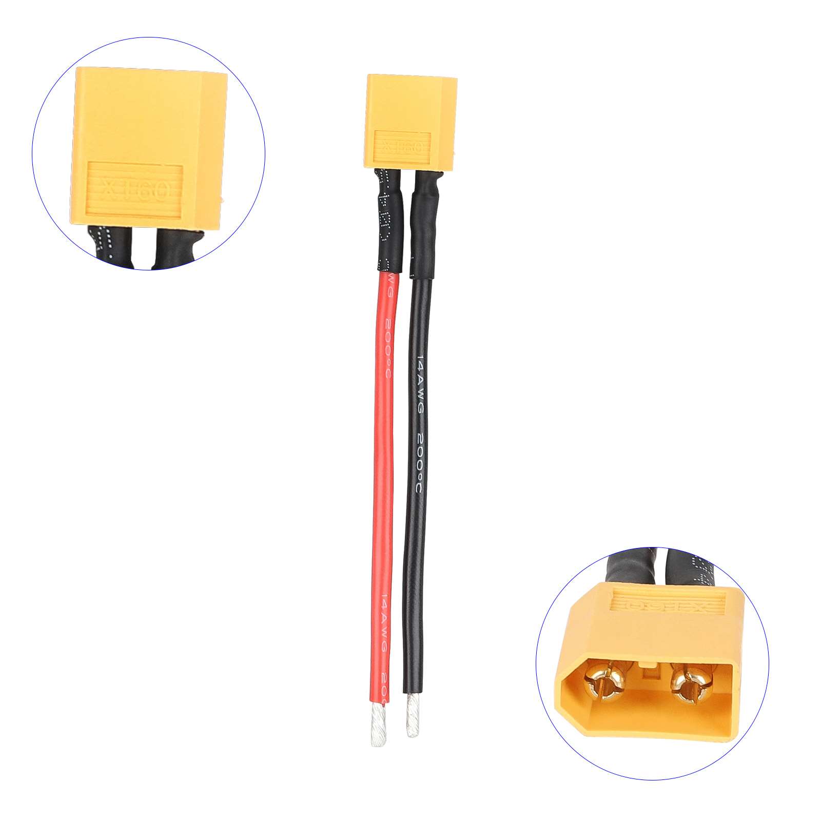 battery cable with XT60 male Plug – ULIP