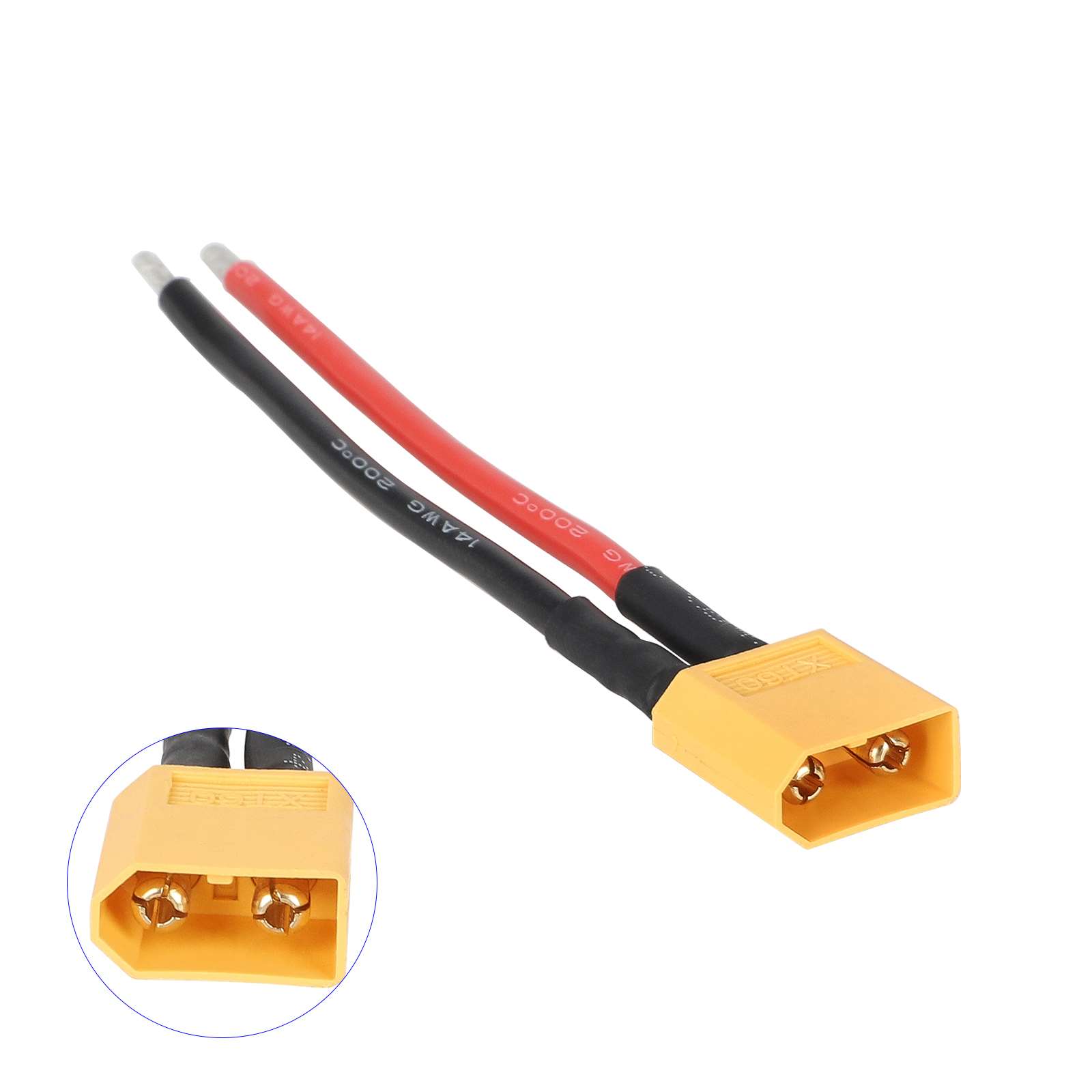 battery cable with XT60 male Plug – ULIP
